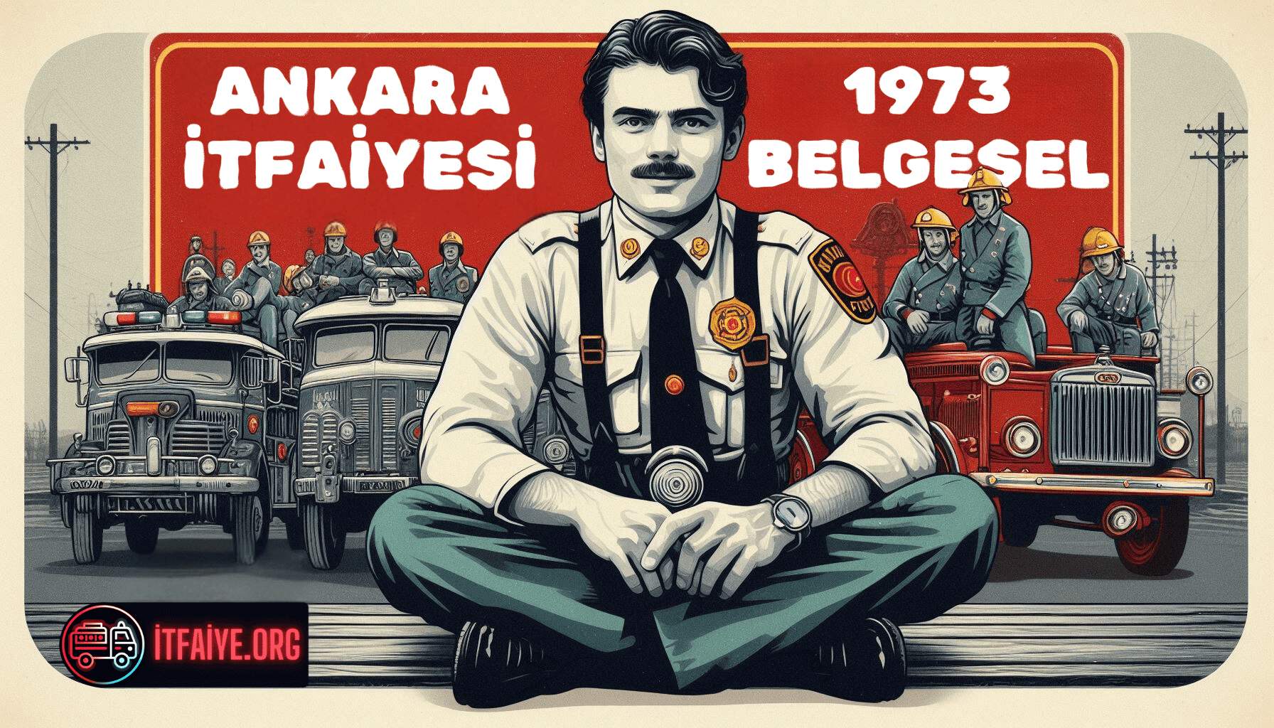 1973'te Ankara İtfaiyesi Belgeseli - itfaiye.org